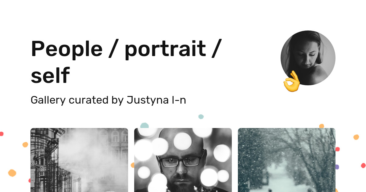 People / portrait / self - Tookapic