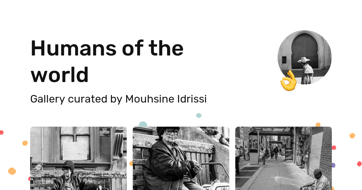 Humans of the world - Tookapic